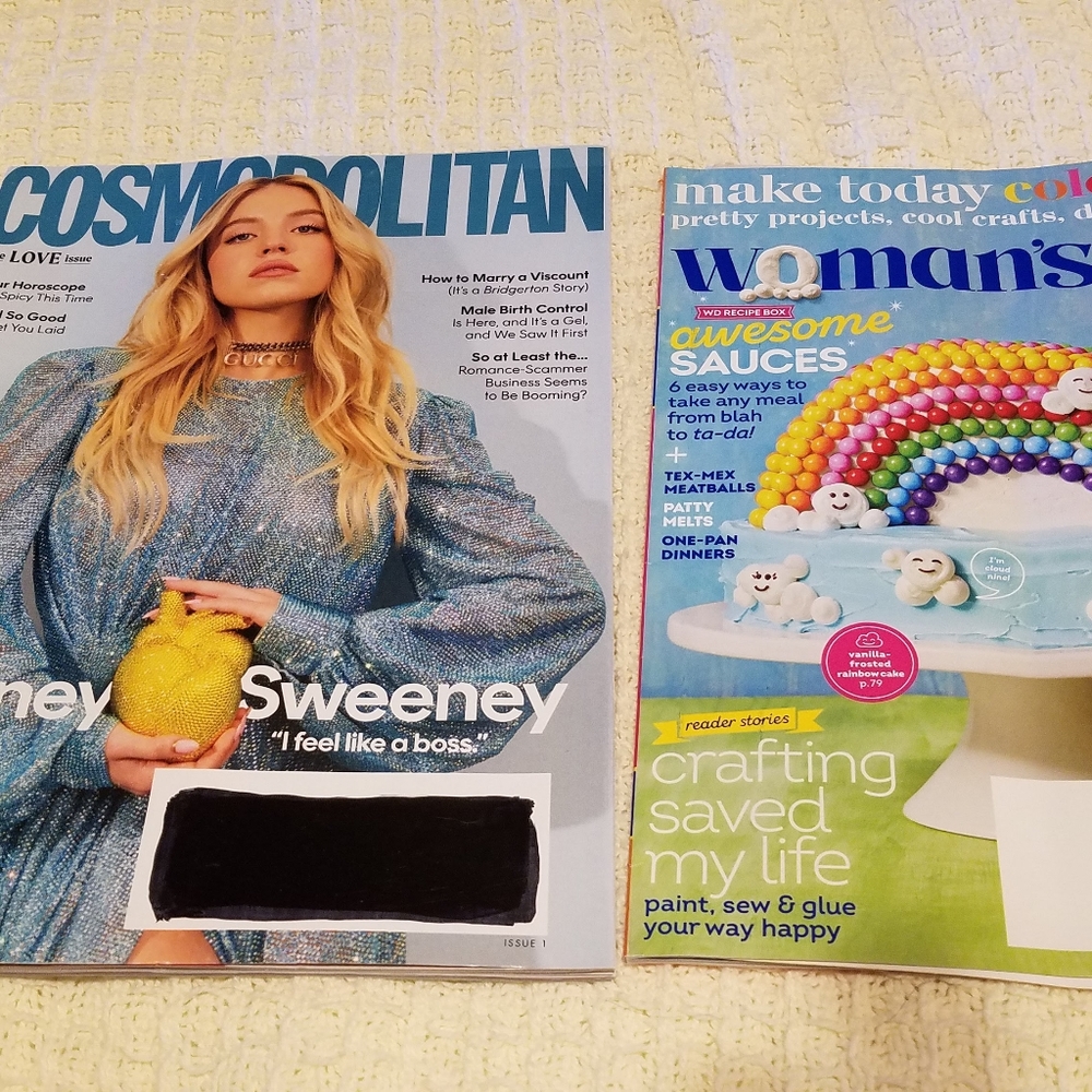 Two Magazines 1 Cosmopolitan Magazine This Magazine C… - Gem
